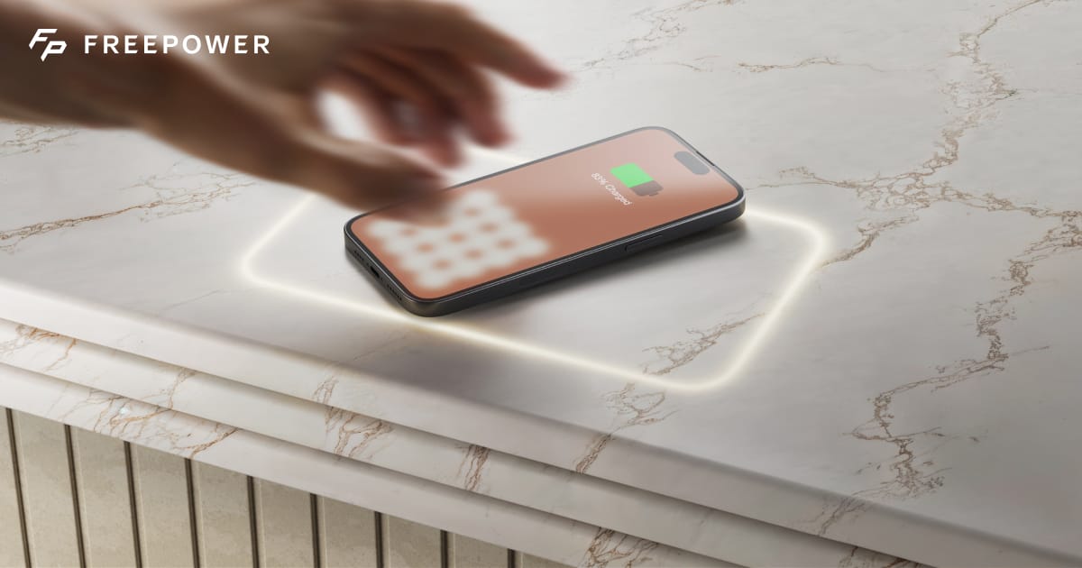 FreePower Wireless Charging Station in your Countertop in Chicagoland ...